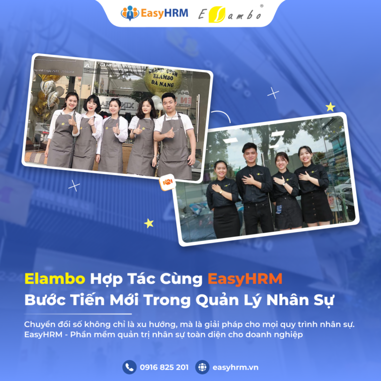 Elambo Hợp Tác Cùng EasyHRM: Bước Tiến Mới Trong Quản Lý Nhân Sự